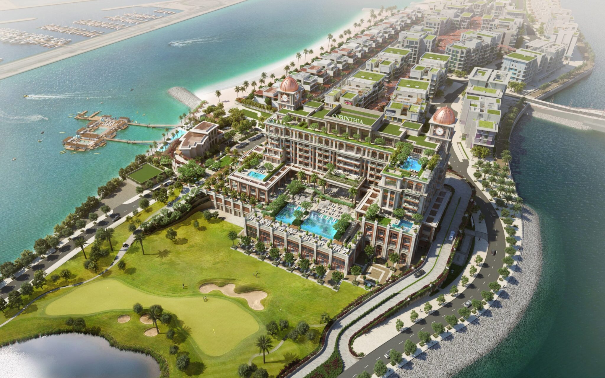 Gewan Island the Pearl Qatar - Thasaamah Technology Qatar